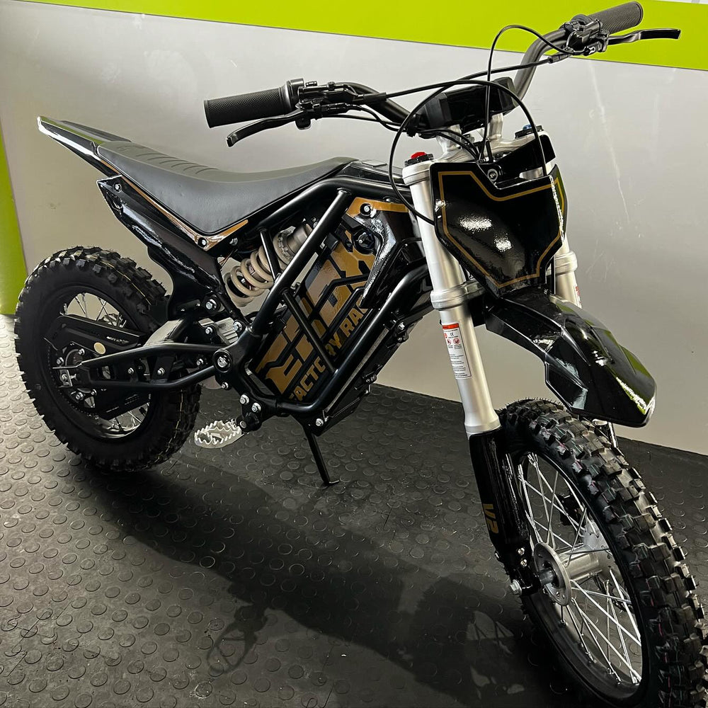 EBOX 2 V2 Electric Pit Bike - Black In stock now – Garland Powersports