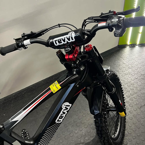 Revvi 18" Electric Kids Bike Black - In stock now – Garland Powersports