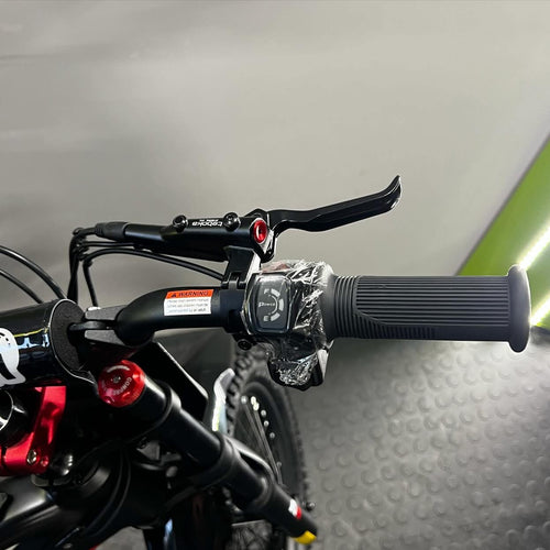 Revvi 18" Electric Kids Bike Black - In stock now – Garland Powersports